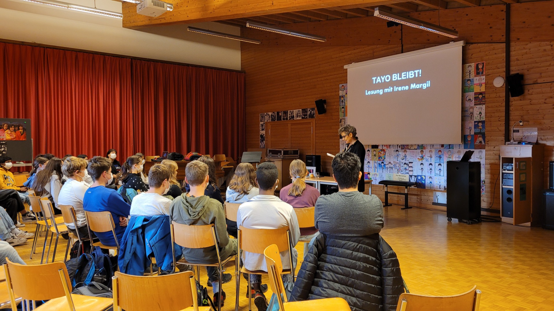 Schule Beromünster - Sekundarschule: Autorenlesung mit Irene Margil